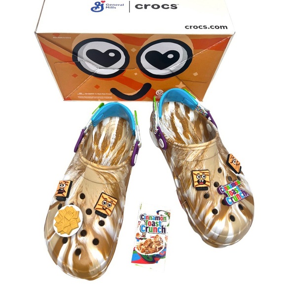 CROCS | Shoes | Crocs Cinnamon Toast Crunch M6w8 | Poshmark